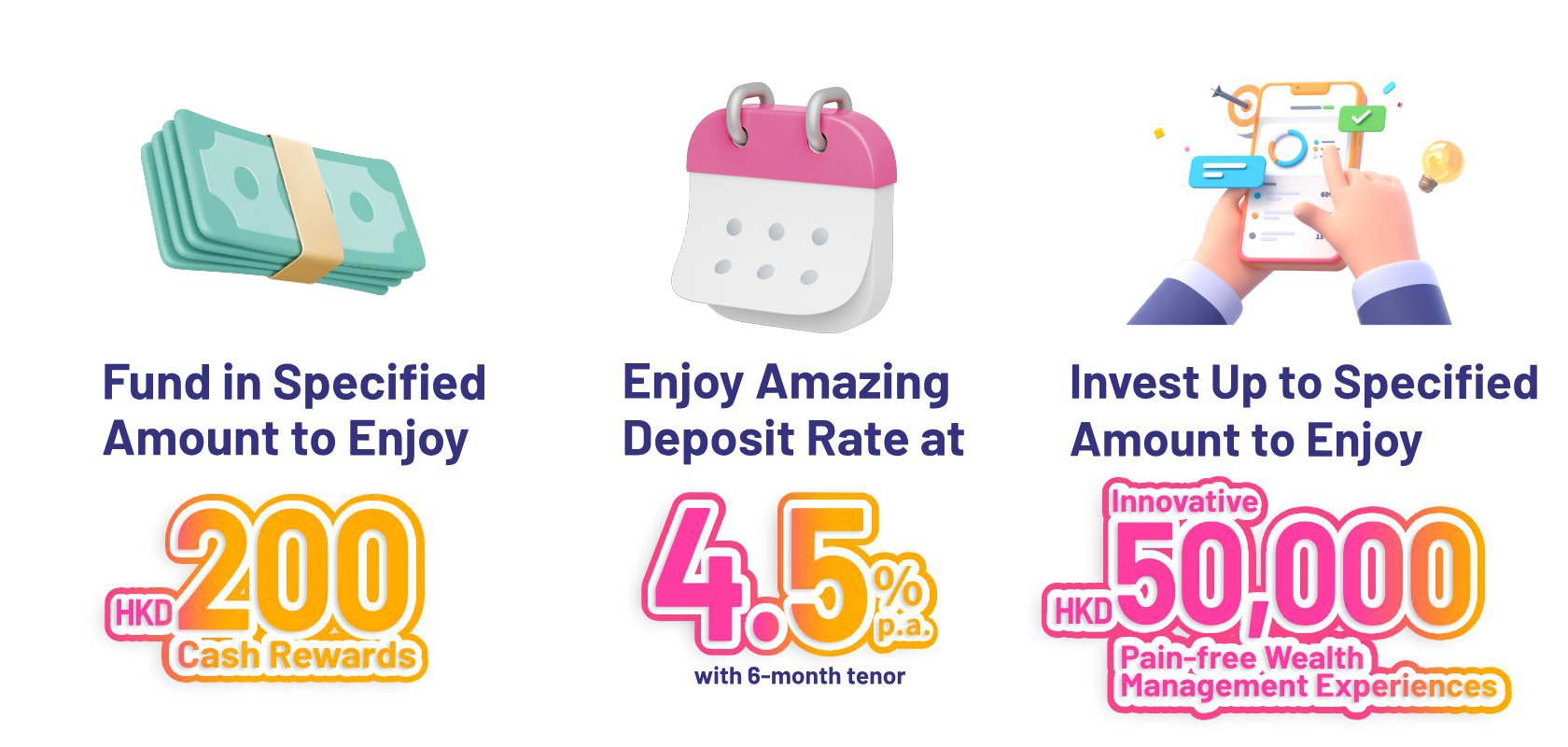 Go! New Customers Enjoy Triple Welcome Rewards