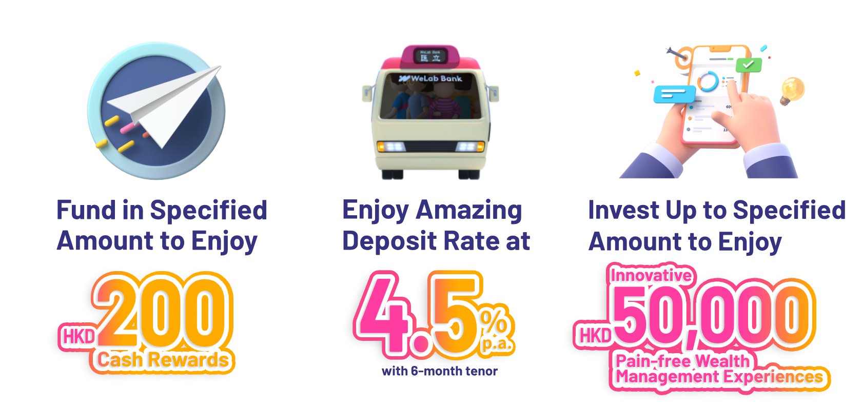 Go! New Customers Enjoy Triple Welcome Rewards